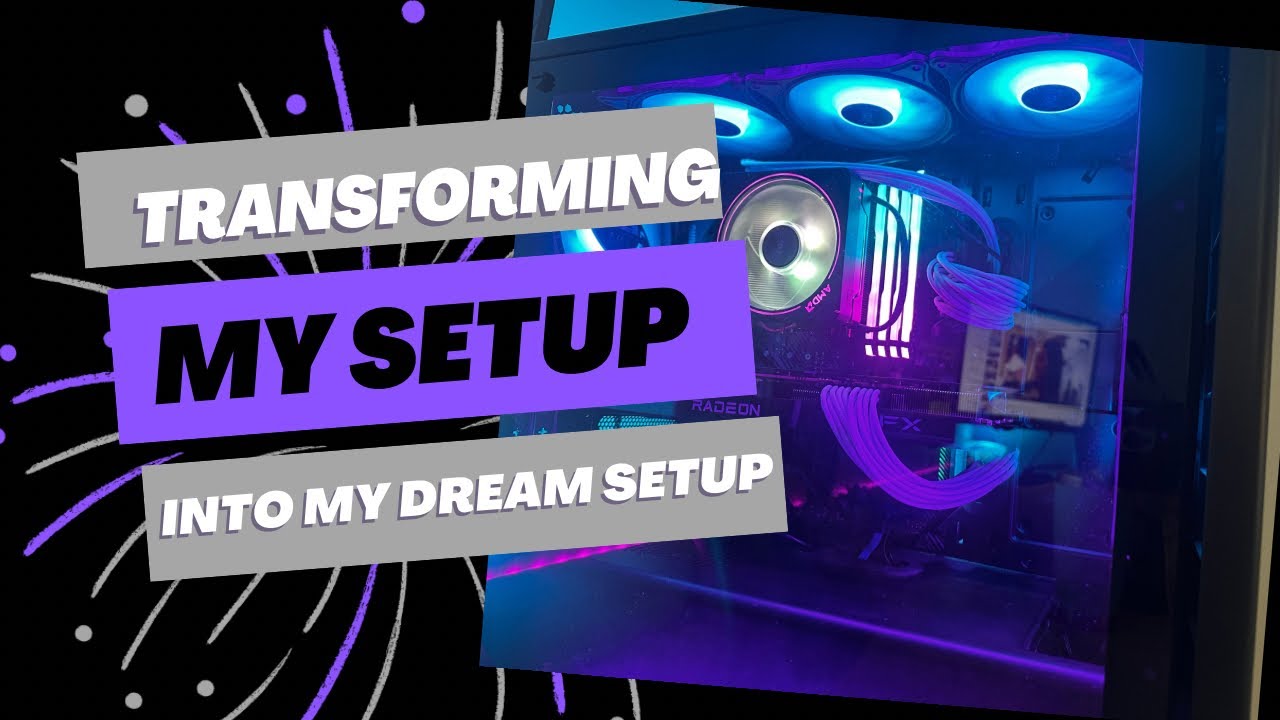 Transforming My Empty Gaming Setup into My Dream Gaming Setup - YouTube