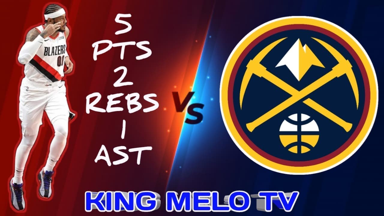 Carmelo Anthony 5 PTS 2 REBS 1 AST 21 MINS vs Denver Nuggets Game 2 ...