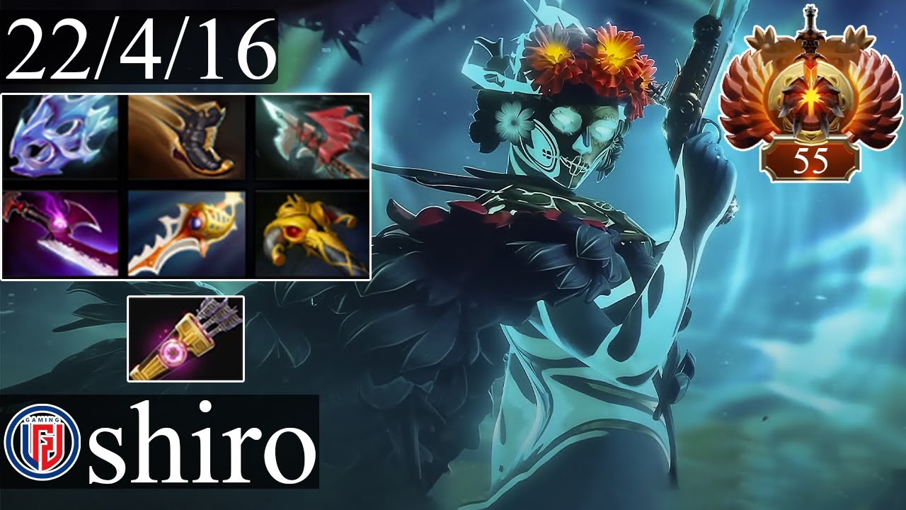 LGD.shiro - Muerta | Carry Gameplay Dota 2 Patch 7.34c - YouTube