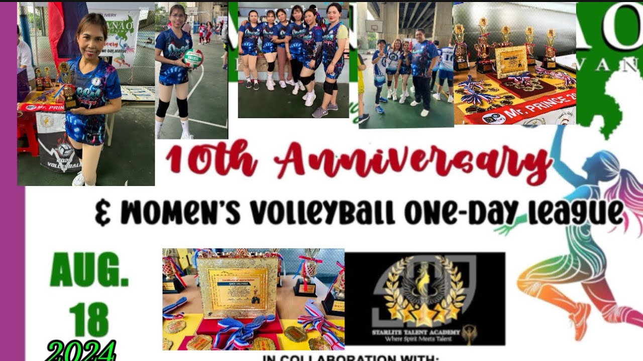 #212 10th Anniversary & Women’s Volleyball One - Day League. Ofw Taiwan ...