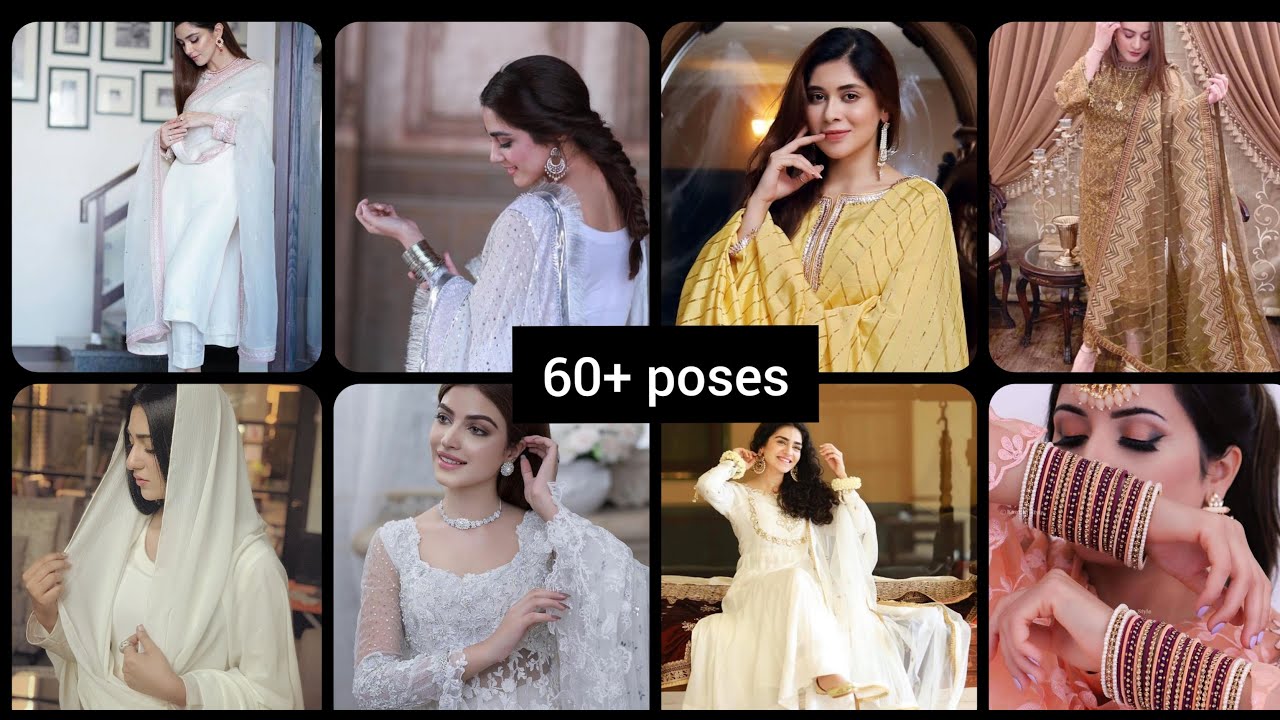 Girls Poses For Eid ||Poses For Eid ||Part 3 - YouTube