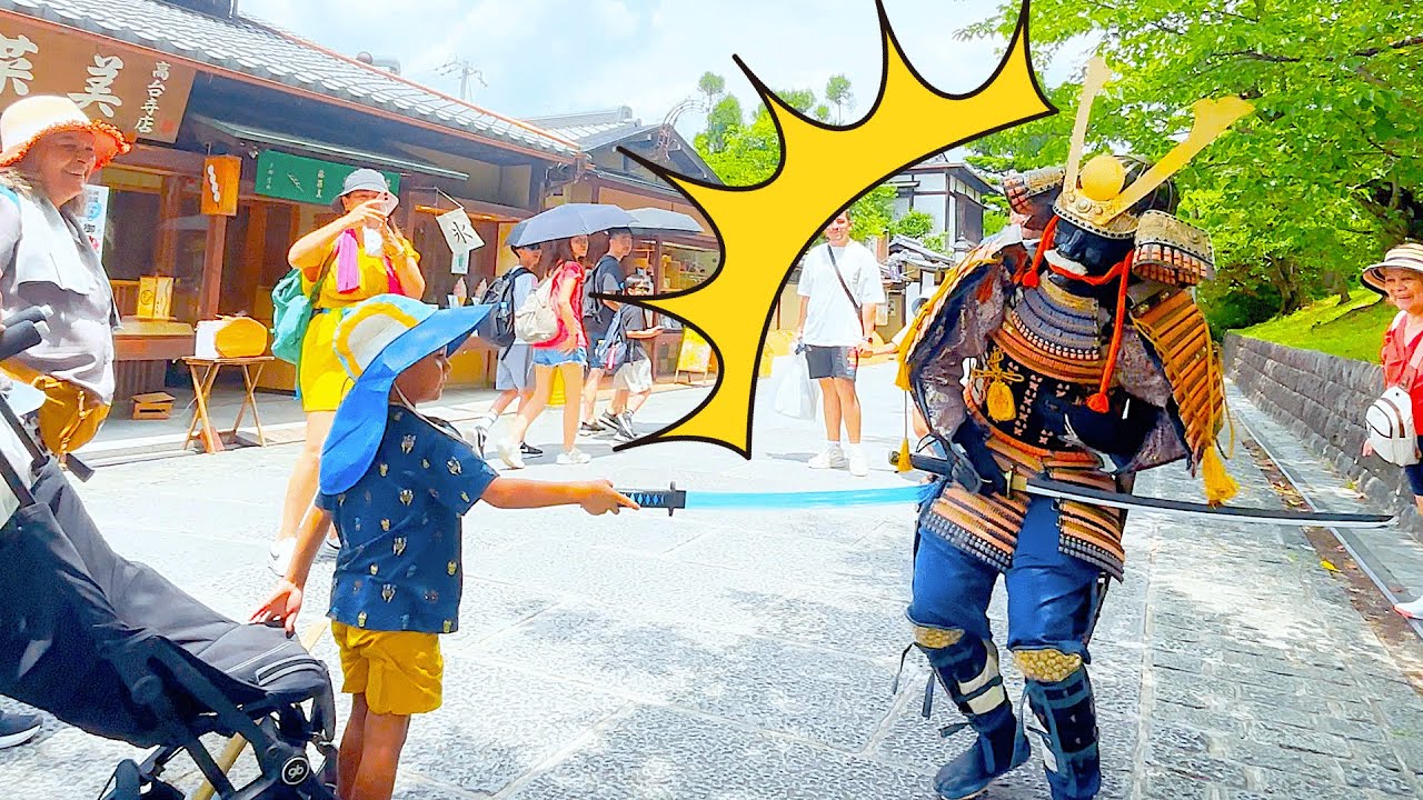 #64 SAMURAI Mannequin Prank in Kyoto Japan | BEST Japanese funny prank ...