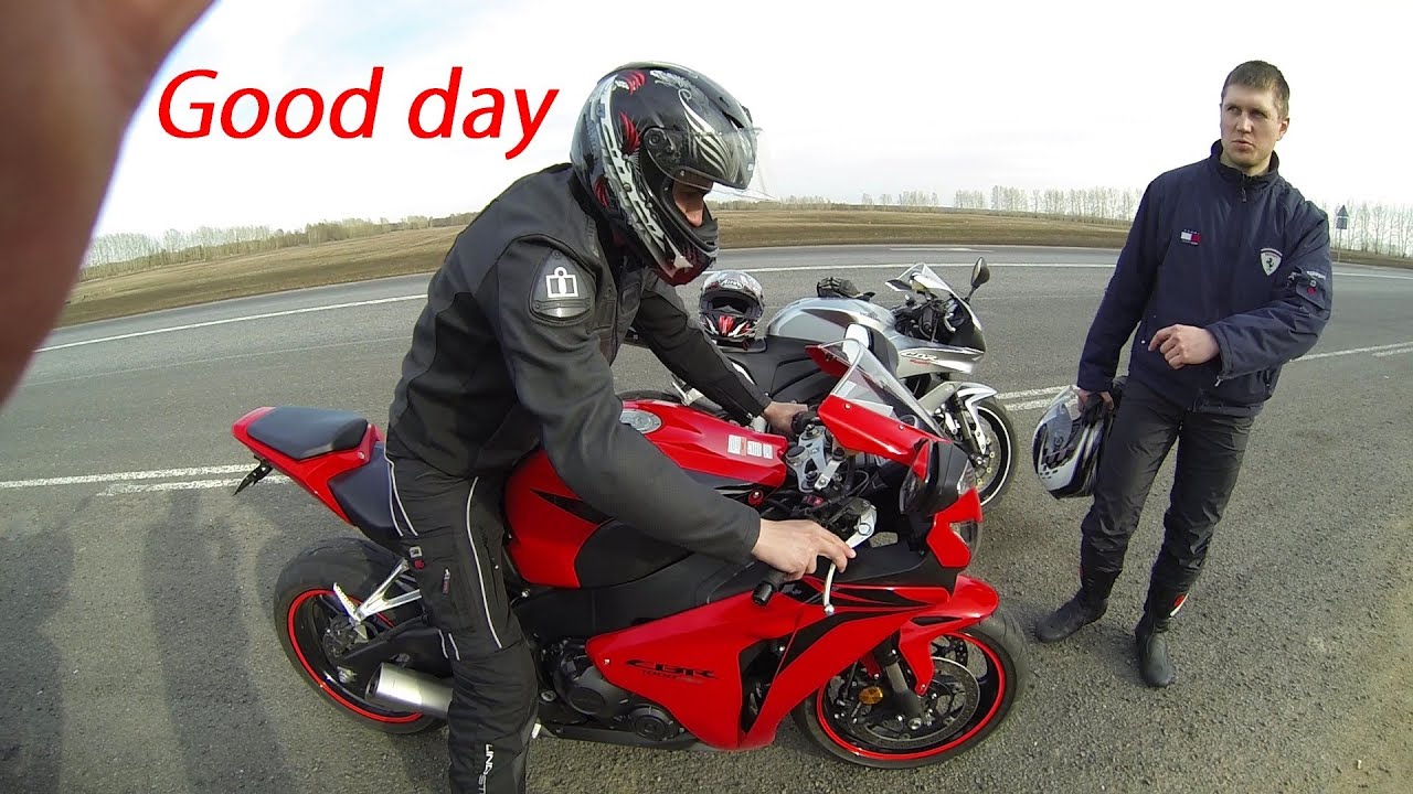 Honda Cbr1000RR Fireblade 08, Cbr600RR and VFR800- one of the good days ...
