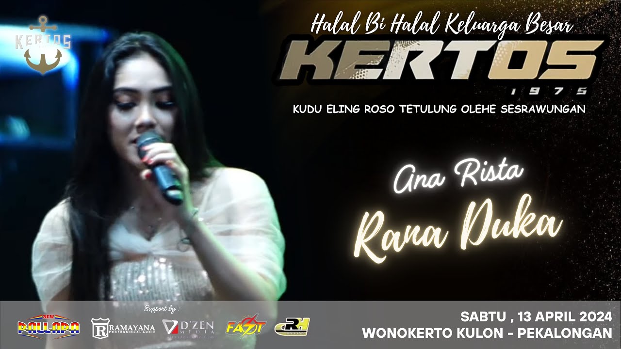 Rana Duka - Ana Rista - New pallapa Live Kertos 2024 - YouTube