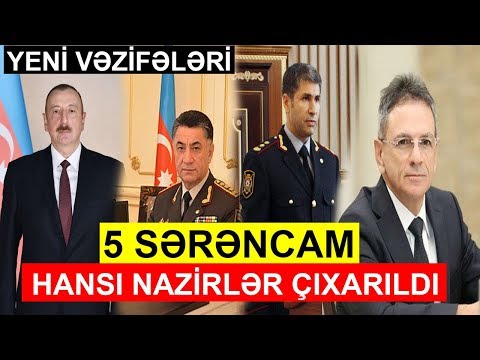 İlham Əliyevdən sərəncam! Nazirlərin vəzifəsi dəyişdi! Ramil usubov; Mədət Quliyev