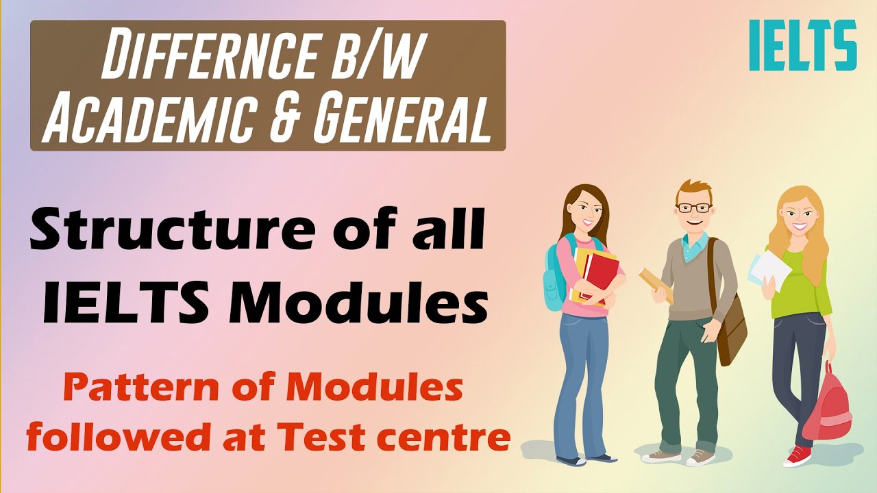Difference b/w Academic & General | Pattern of all IELTS Modules ...