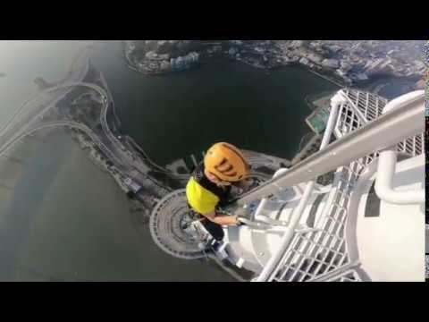 (Macau①) 마카오타워 클라이밍 (Macau Tower Climbing) - YouTube