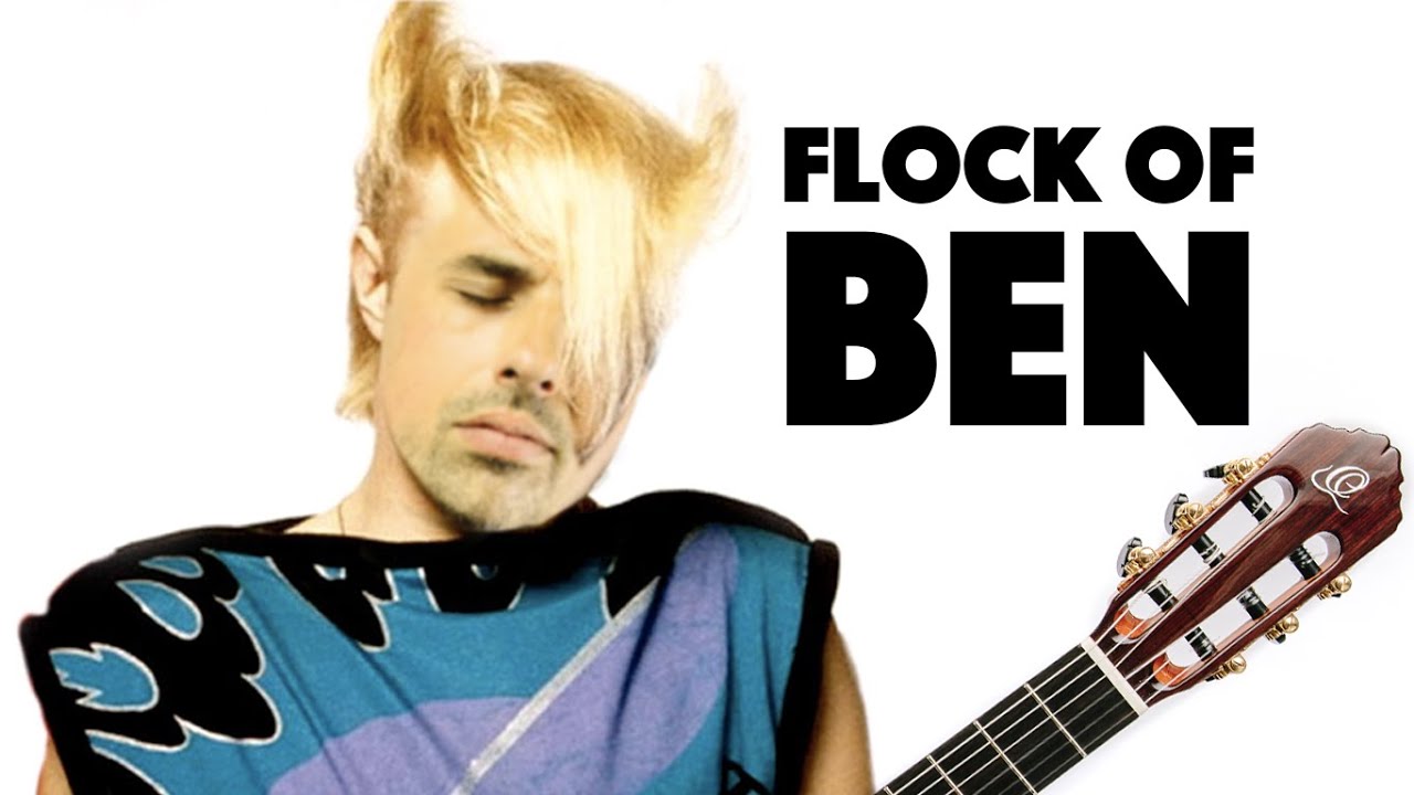 Flock of BEN - 80's Flamenco Guitar - YouTube