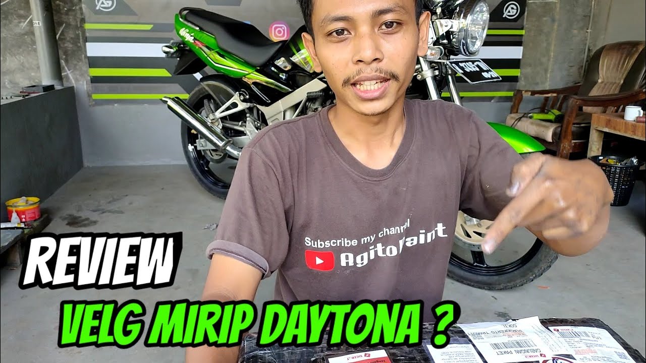 UNBOXING VELG BUAT NINJA SS ZEBRA - YouTube