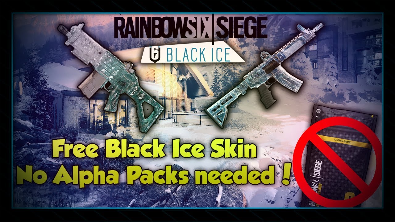 How to get a free Black Ice Skin (Easy And Simple) No alpha packs ...