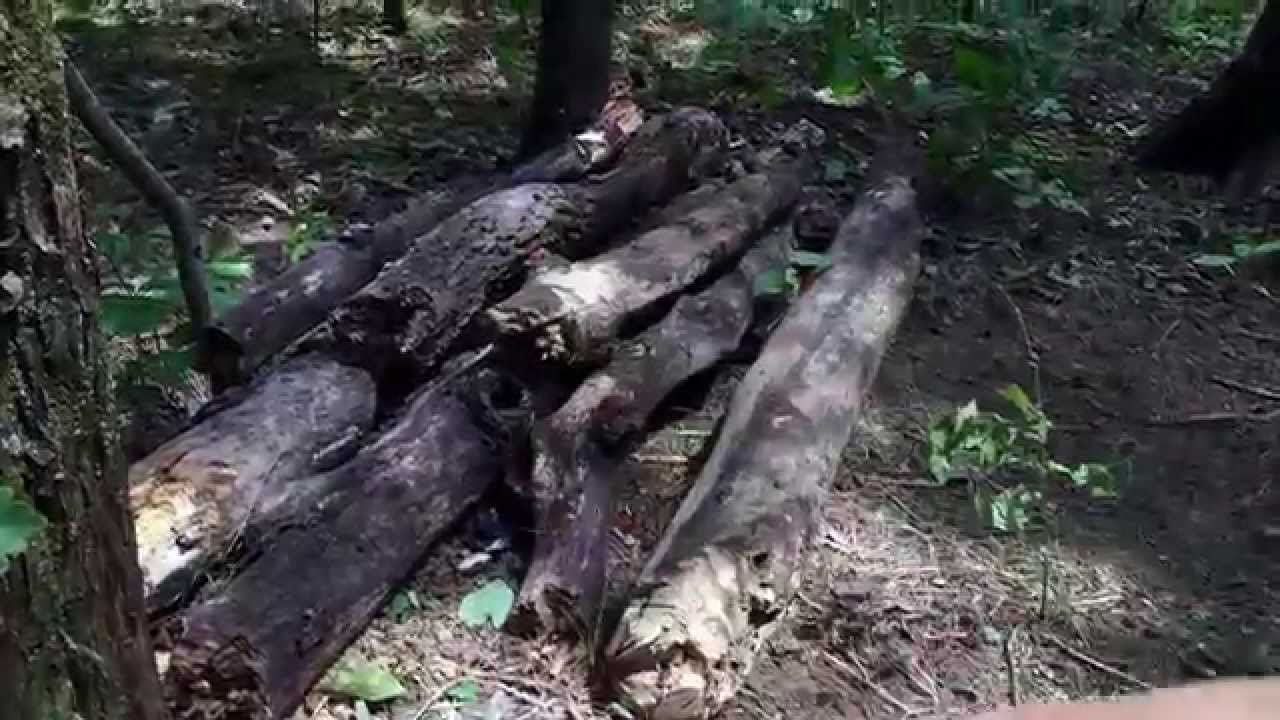 Bushcraft bench made easy - YouTube