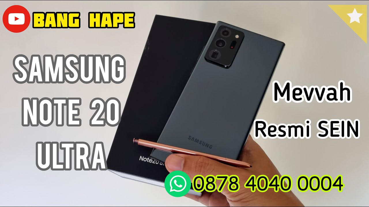 (Sold) Powerful - Review Samsung Galaxy Note 20 Ultra 256gb di Bang ...