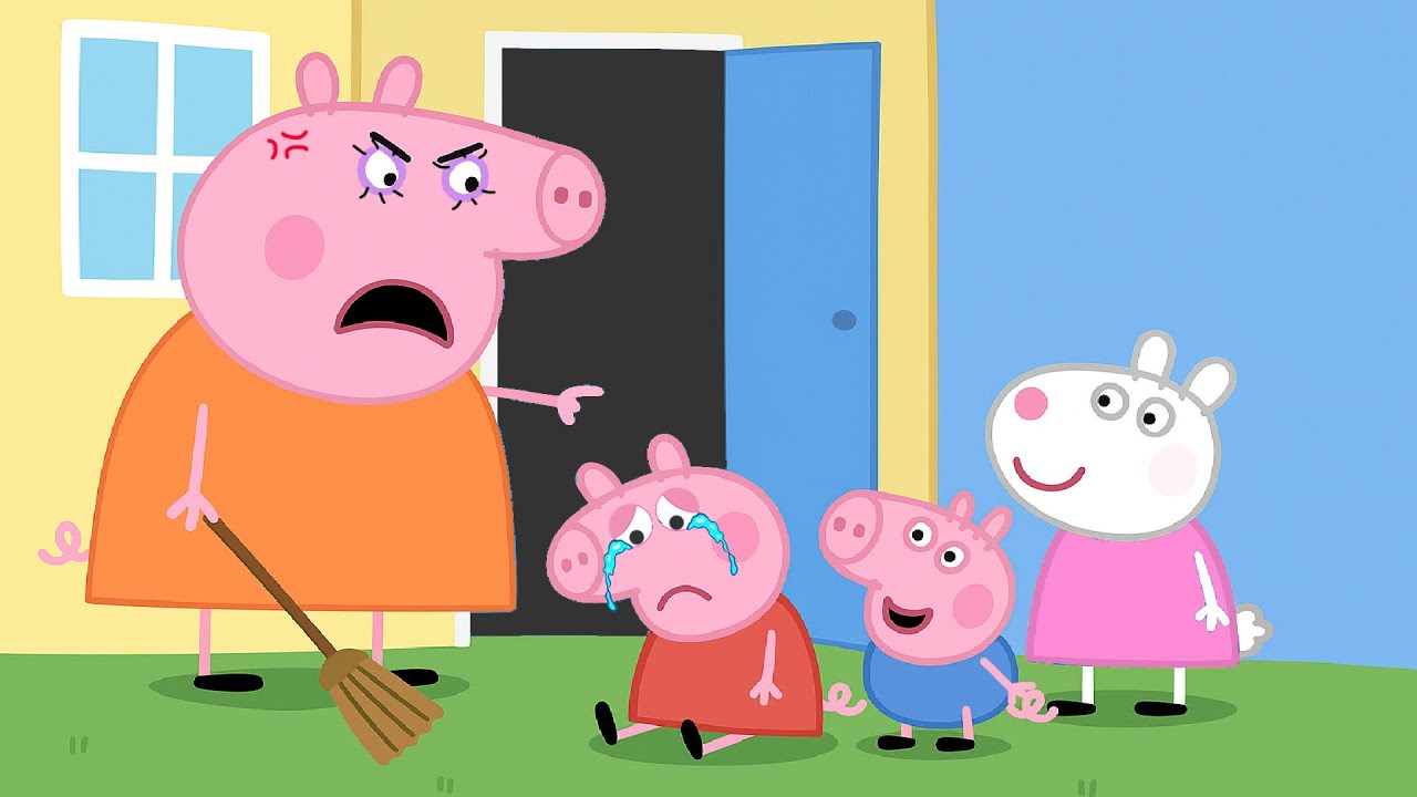 Poor Peppa Pig!! Peppa Pig Runs Away From Home? - Peppa Pig Funny Animation - YouTube