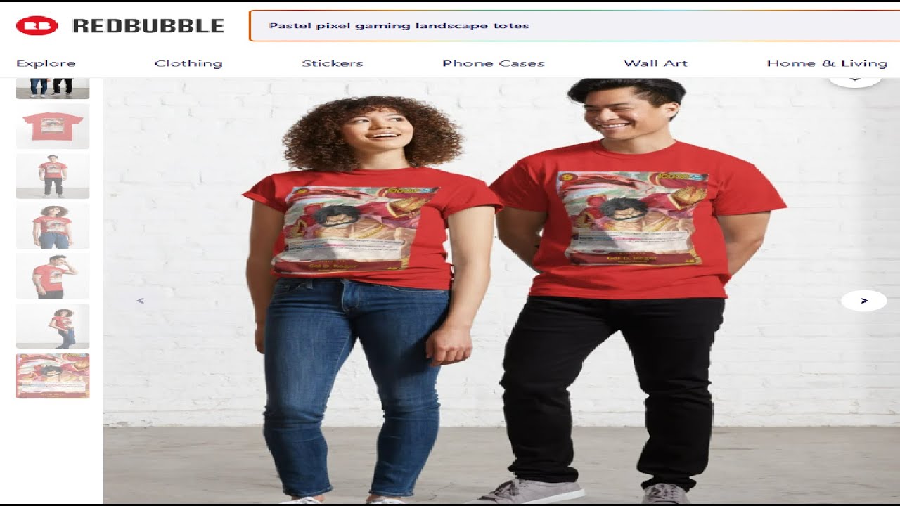 My One Piece Redbubble Merchandise - YouTube