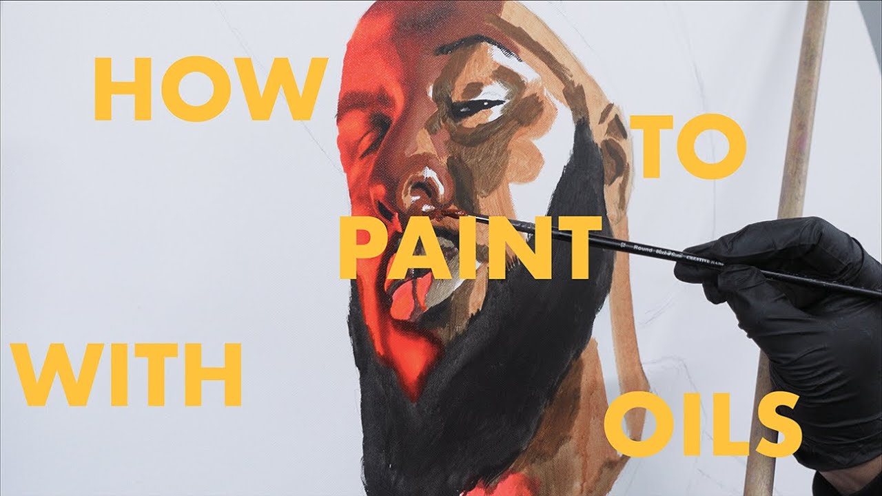 FULL OIL PAINTING PROCESS | paint a portrait w/ me - YouTube