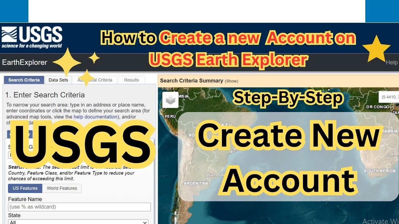 Usgs Explorer Find And Download Landsat 8 Remote Sensing Data From The