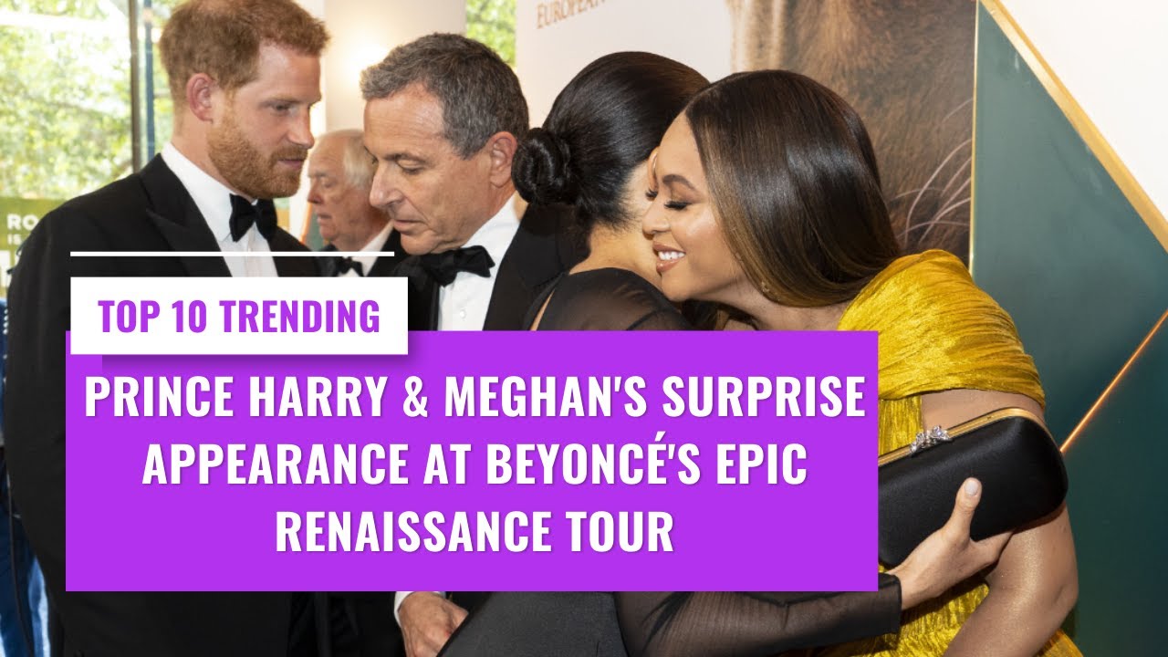 ROYAL SHOCKER! Prince Harry & Meghan's SURPRISE APPEARANCE at Beyoncé's ...