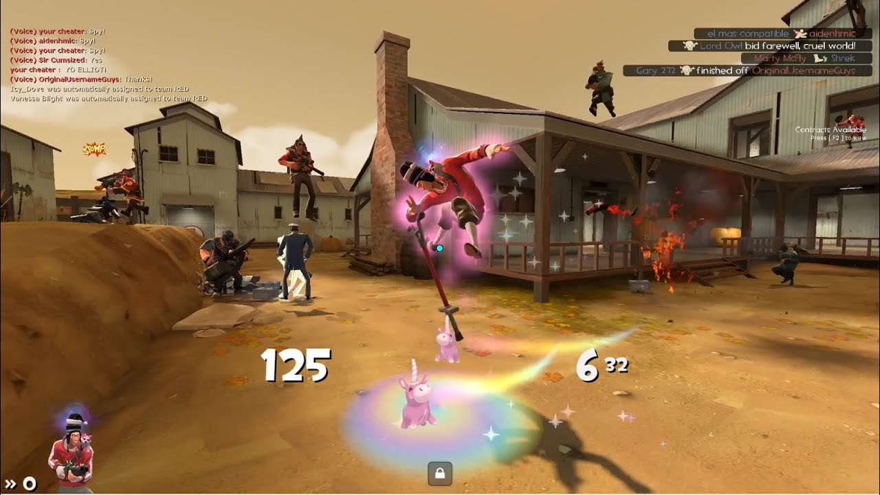 TF2 Scout Gameplay (Casual KOTH Harvest) - YouTube