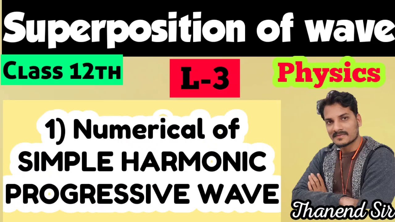 Numerical for Simple Harmonic Progressive Wave L3 - YouTube
