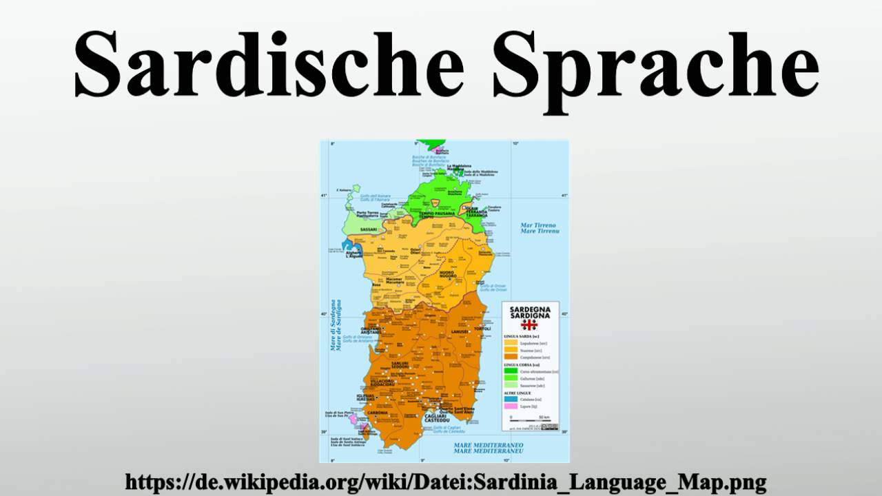 Sardische Sprache - YouTube