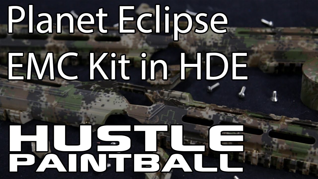 Planet Eclipse Etha EMC Kit HDE By Hustle Paintball - YouTube