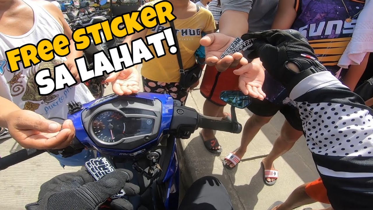 ROUND BOHOL AT MAY FREE STICKERS PA - YouTube
