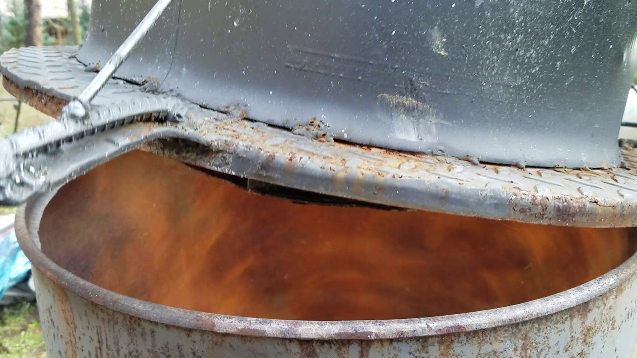 Burn Barrel Lid
