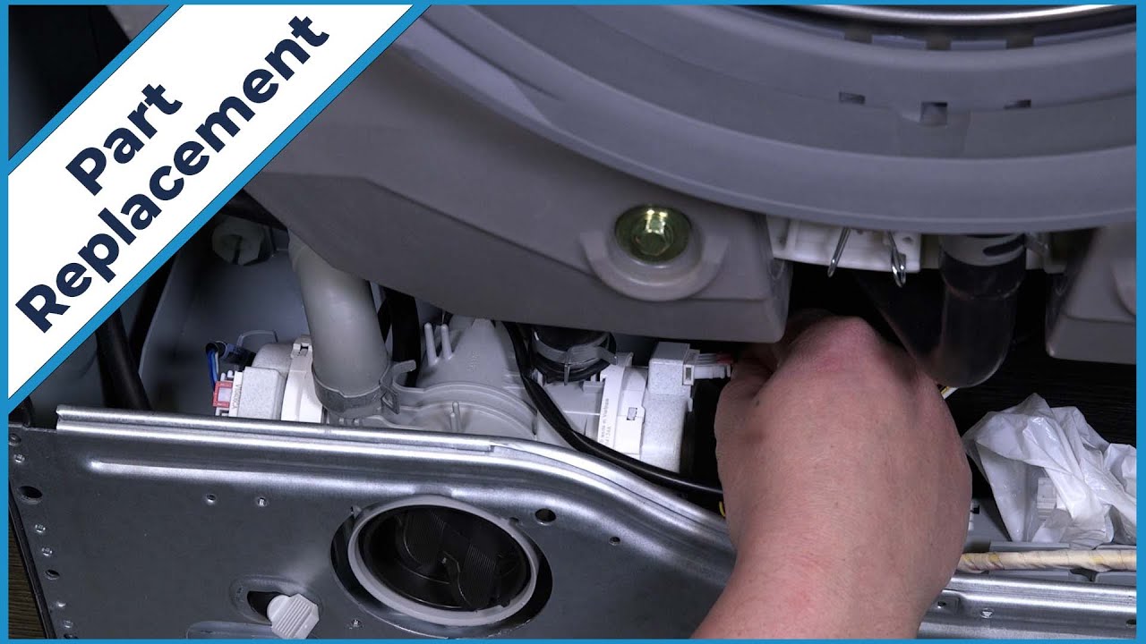 LG Washer Drain Pump Harness Replacement EAD64545811 - YouTube