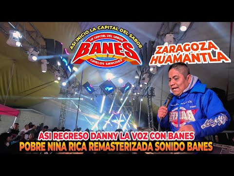 🎥ASI REGRESO SONIDO BANES CON DANNY LA VOZ Y LA C. POBRE NIÑA RICA | ZARAGOZA HUAMANTLA | 14 FEB 26