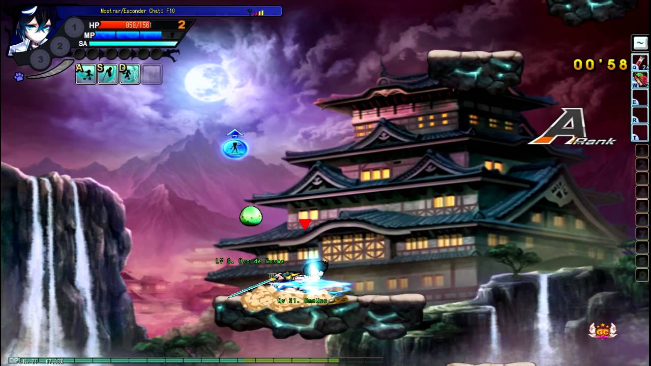 Grand Chase -20th Character- ~Uno the Bloody~ - YouTube