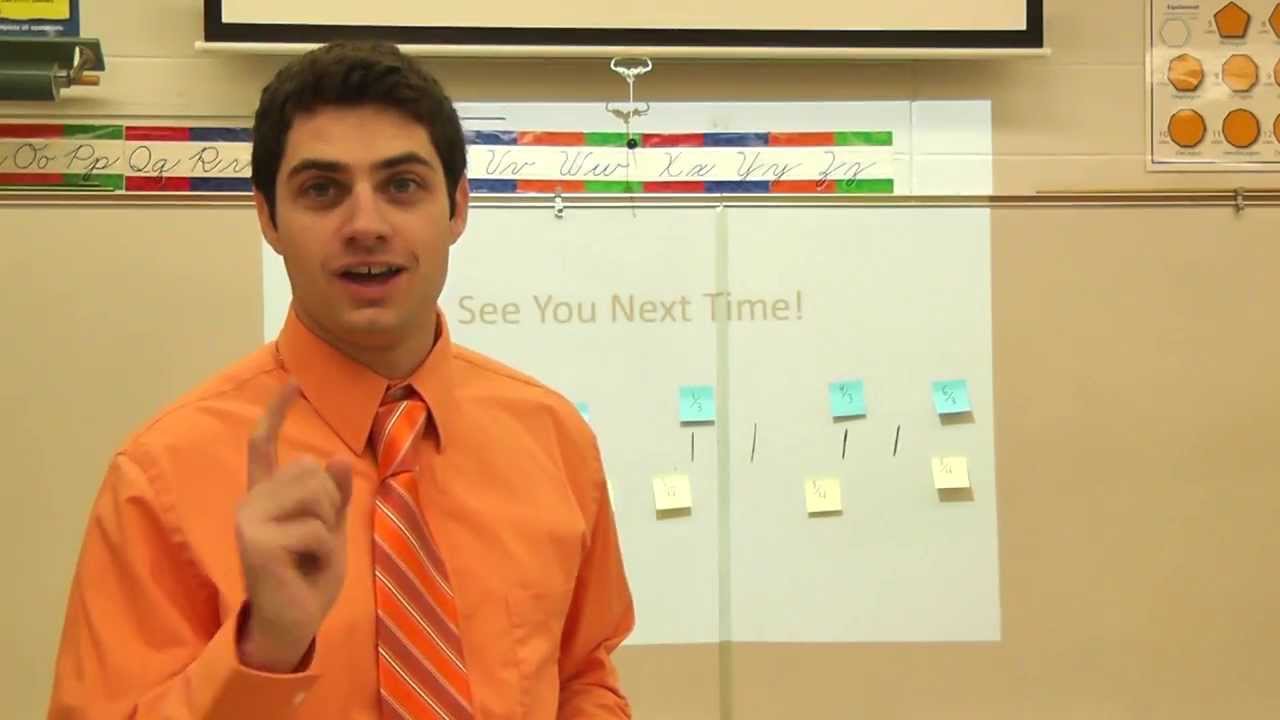 Comparing Bits and Pieces Problem 3.1 Extending the Number Line - YouTube