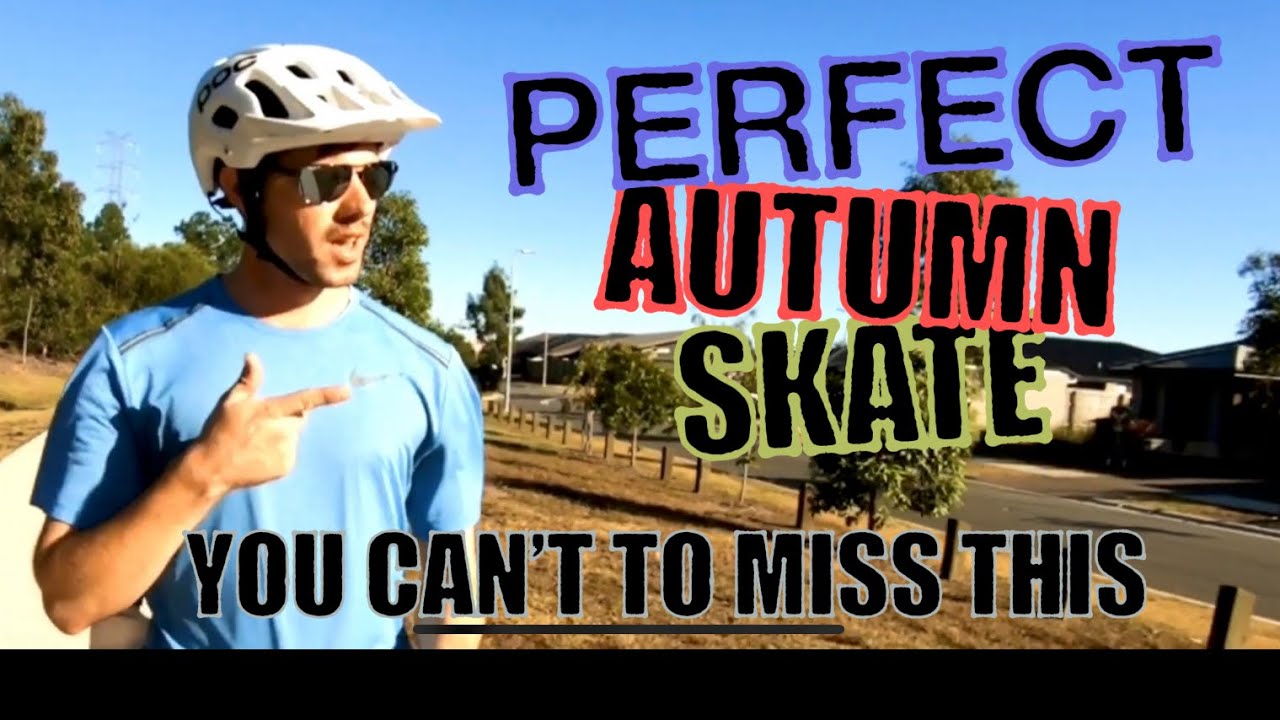 The Perfect Autumn Skate // Suburban Inline Flows - YouTube