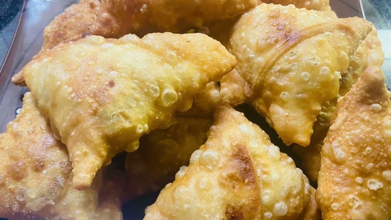 Sambuus Yummy Vegetable Easy Crispy Sambusa Recipe - Ramadan Sidan Ugu ...