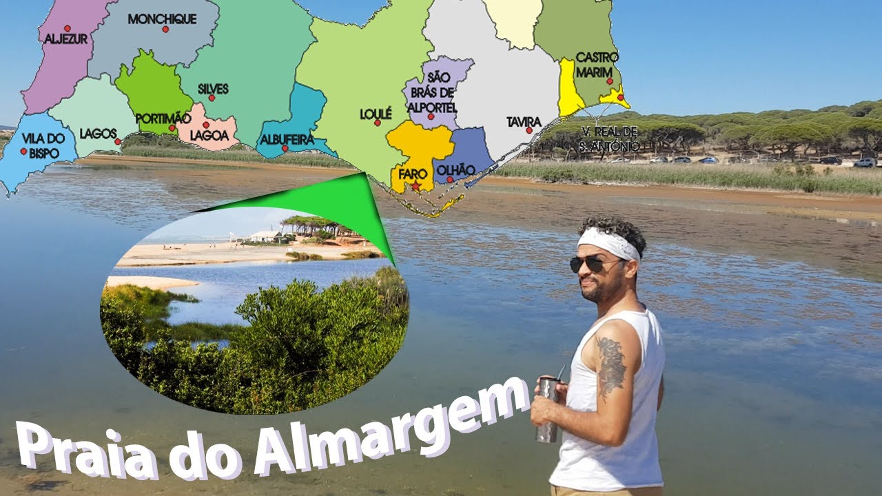 Pontos turísticos de Portugal - Algarve - Praia do Almargem - YouTube