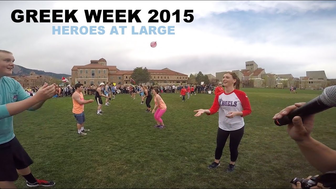 "Heroes At Large" - CU Boulder - Greek Week 2015 - YouTube