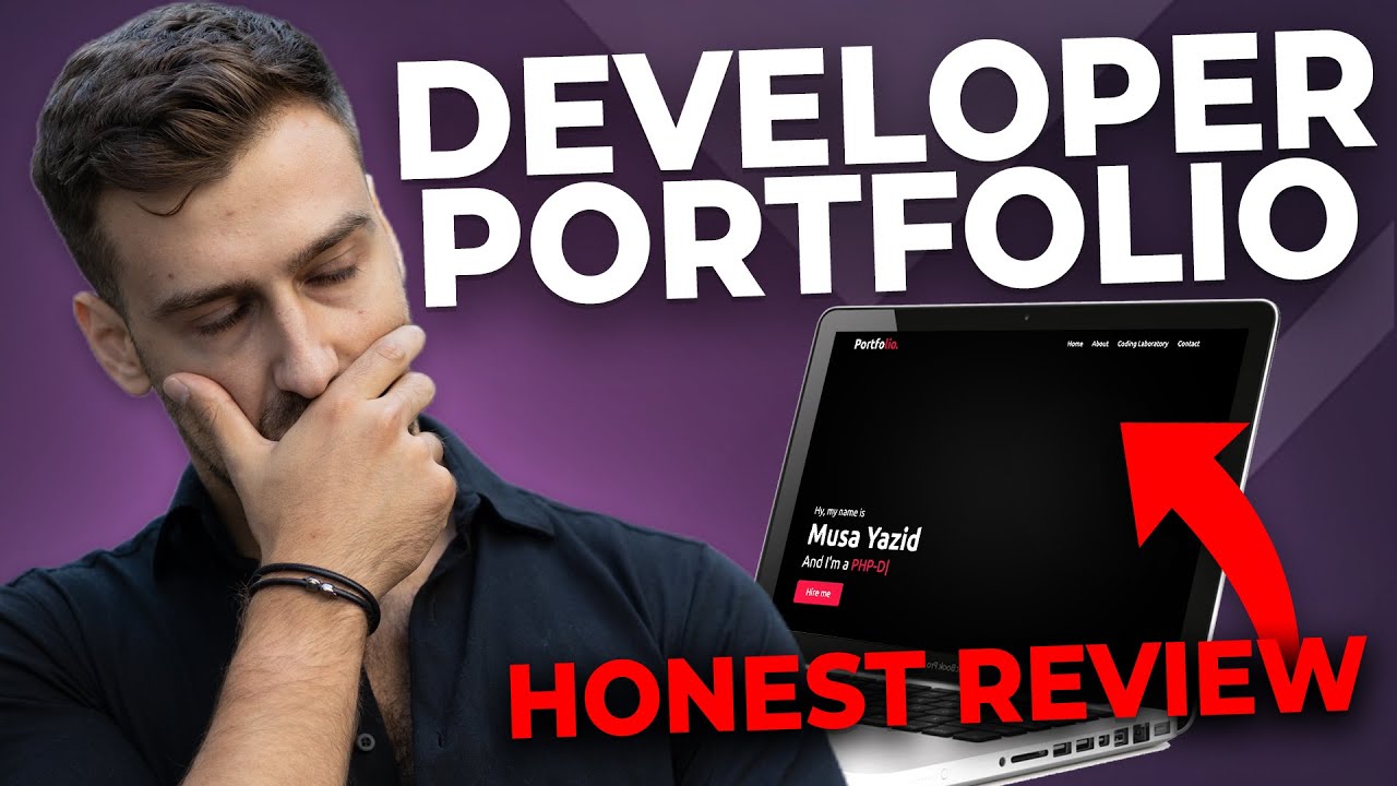 Web Developer Reacts To Junior Developer Portfolio (Junior Dev ...