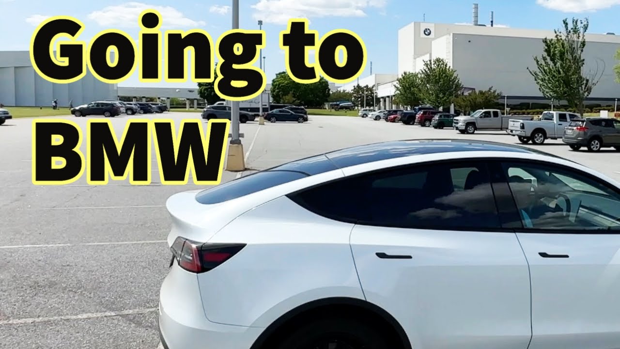 Going to BMW in the Model Y - YouTube