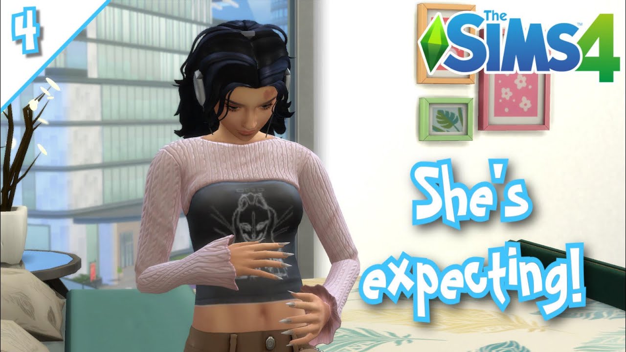 EP 4 | WE'RE EXPECTING - Let's Play the Sims 4 - YouTube