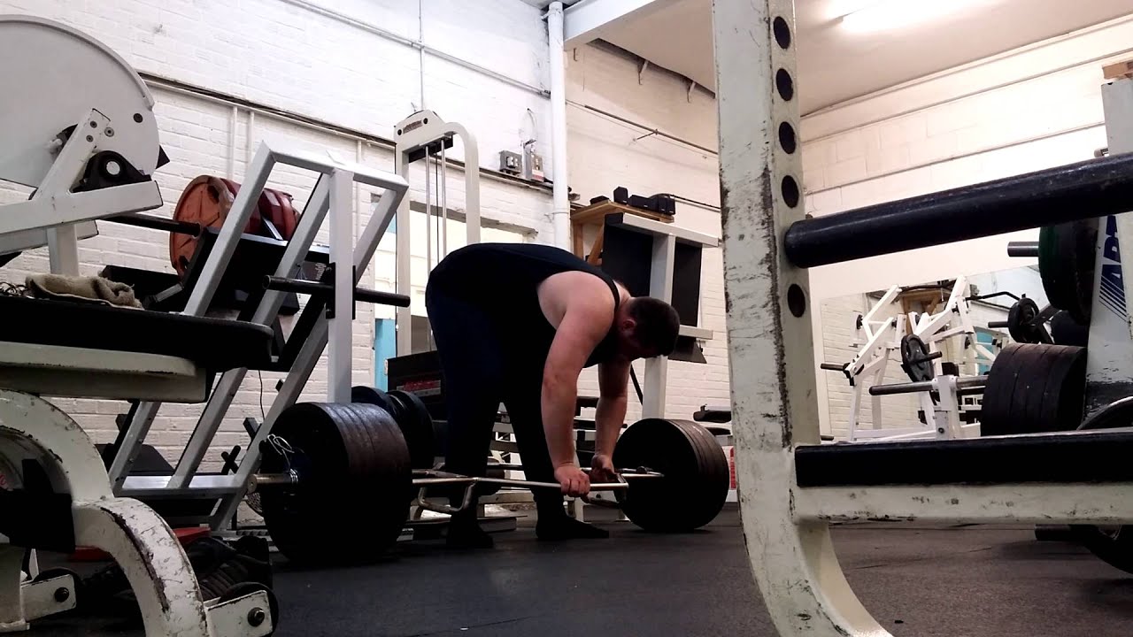 Trap bar deadlift low handles 705 pounds - YouTube