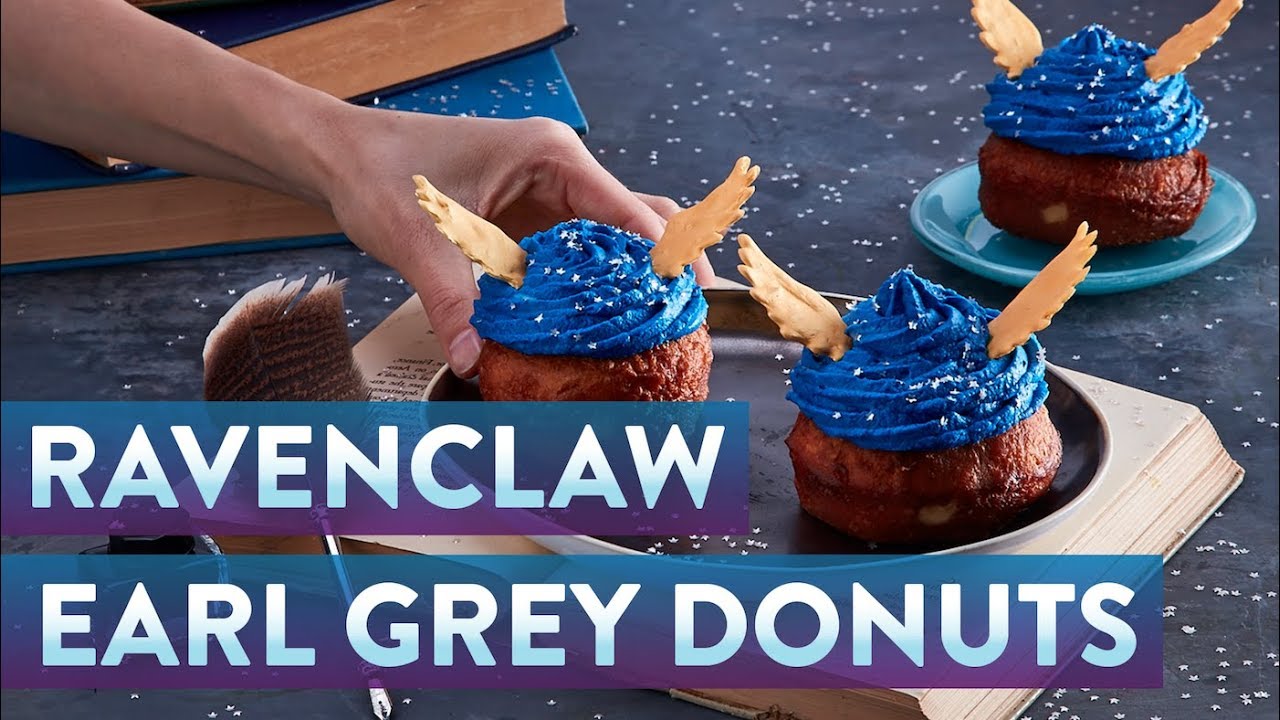 Ravenclaw Earl Grey Donuts | Food.com - YouTube