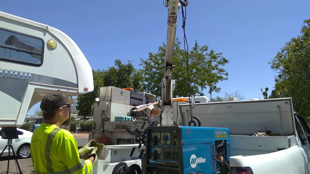 Installing my Welding Skid - YouTube