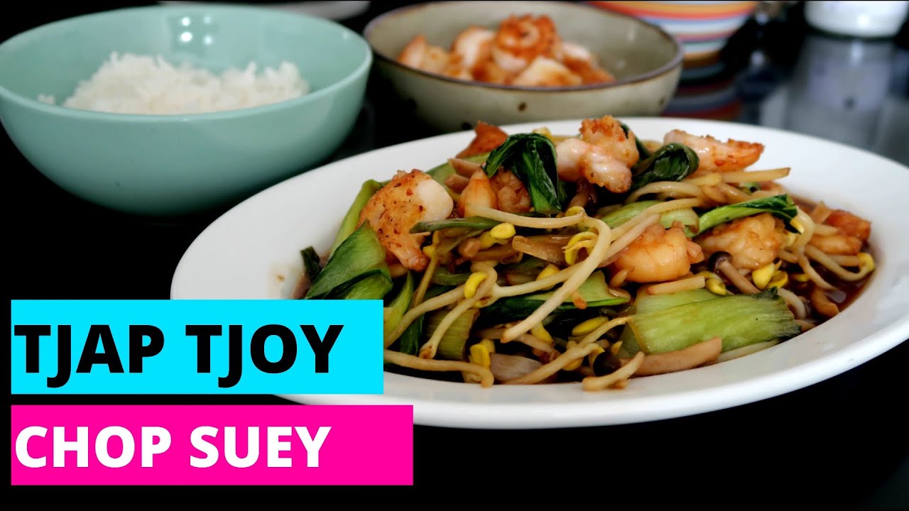 Quick and Easy Tjap Tjoy| Stir-Fry Vegetable with Shrimps | AIDASMORE ...