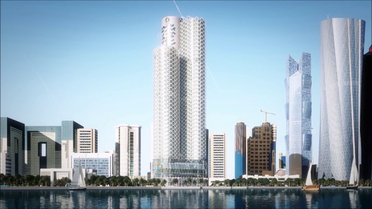 QIMC Tower Abraj Al Tahwiliya - YouTube