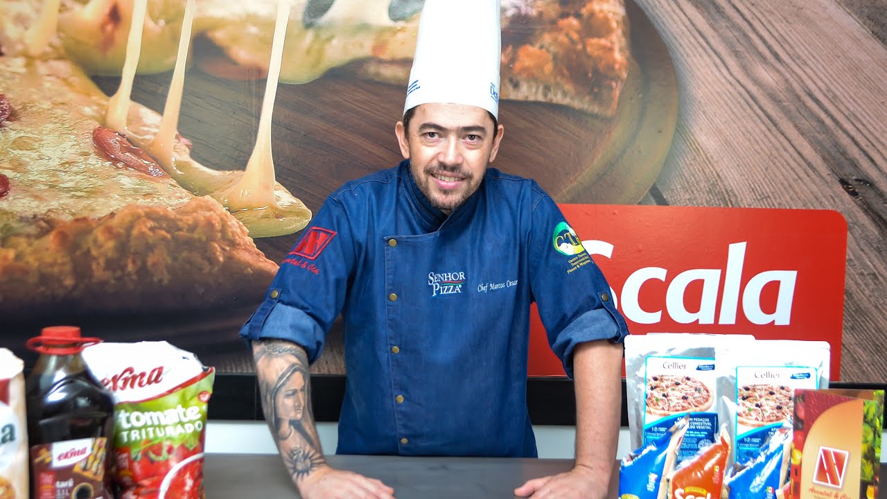 Aprenda com o Chef Marcos César | Receita Pizza Temaki | Novo sabor ...