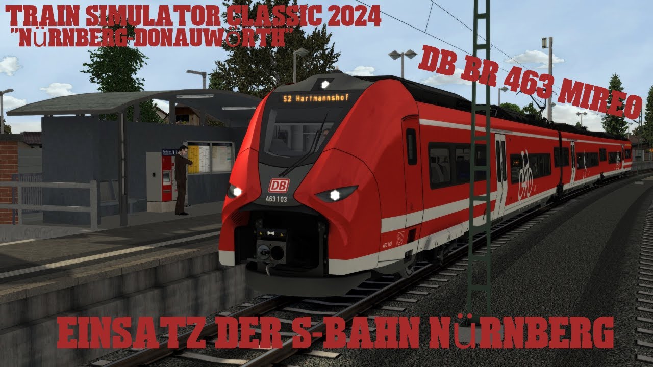 TSC 2024/ Nürnberg-Donauwörth/ Einsatz auf der S-Bahn Nürnberg (DB BR ...