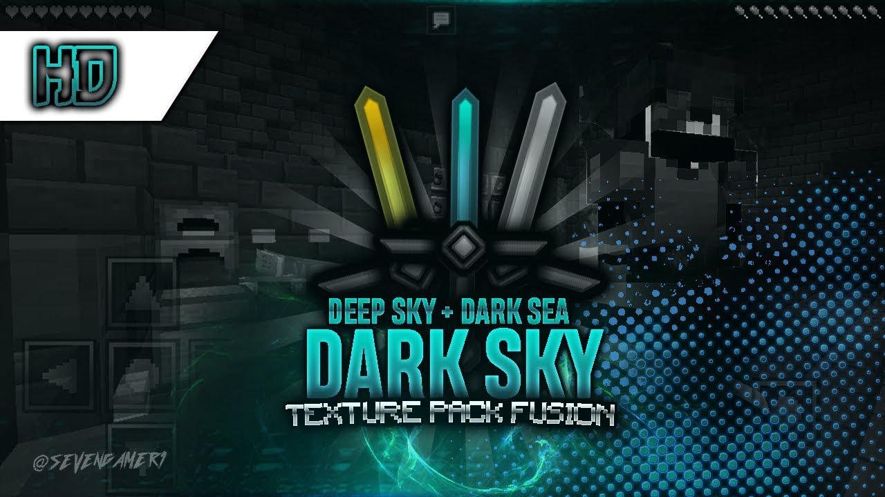 [1.6.0] Deep Sky + Dark Sea Fusion 128x || Texture Pack [Minecraft ...
