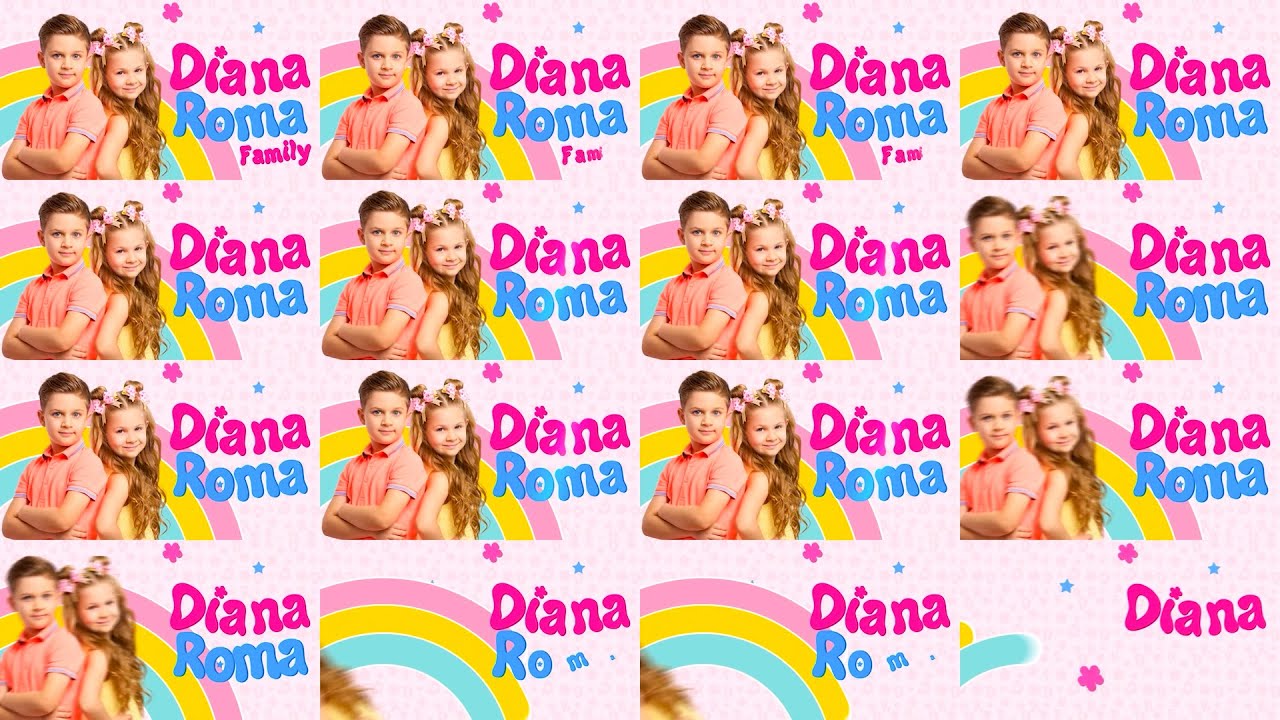 Diana and Roma Logo Intro Over 1 Million Times - YouTube