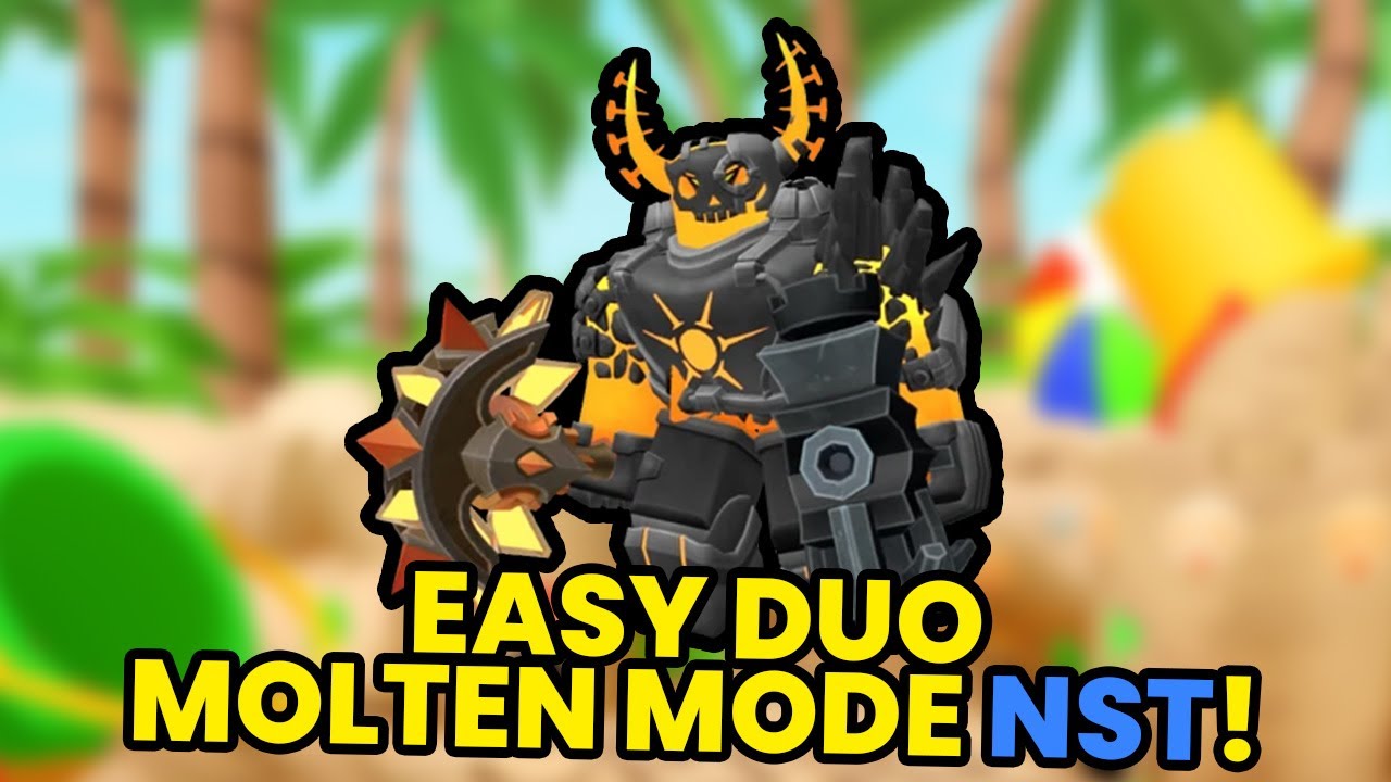 Duo Molten Mode NST Tutorial! | Very Easy! (Tower Defense Simulator ...