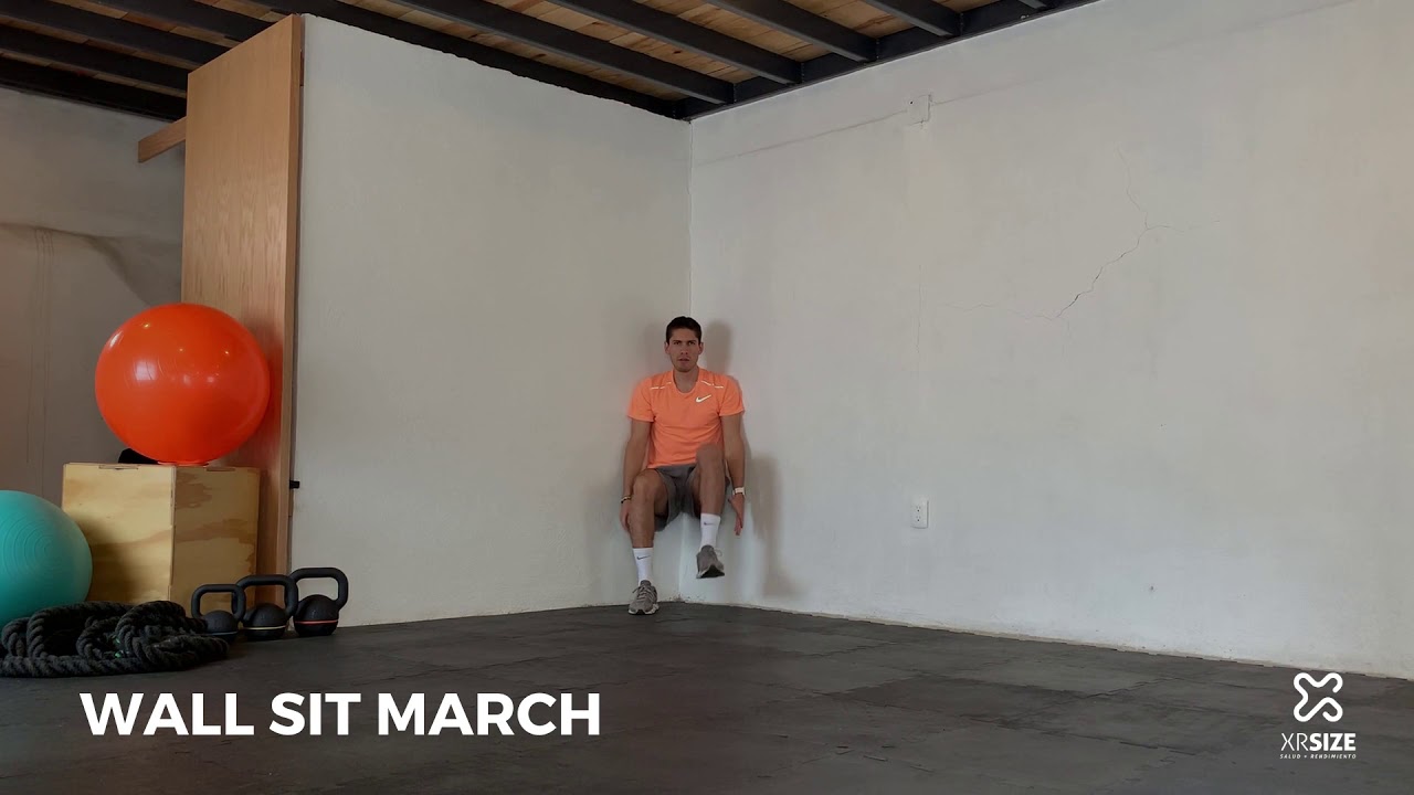 WALL SIT MARCH - YouTube