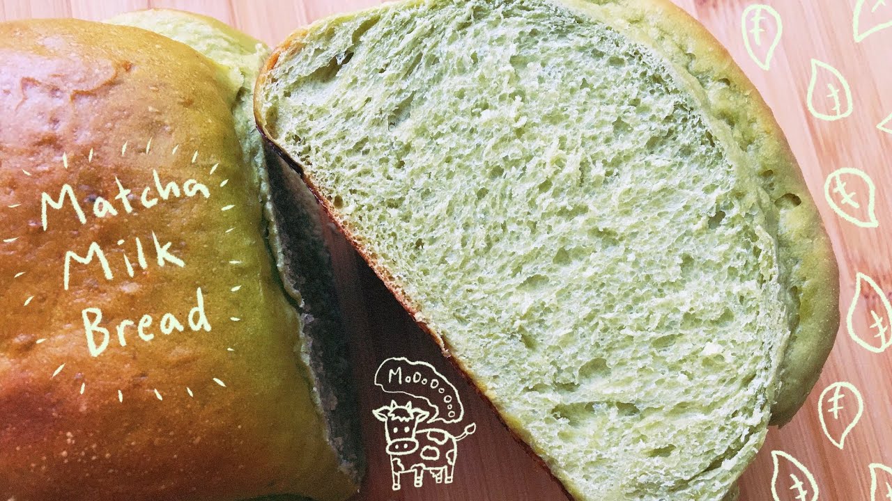 Matcha Milk Bread Recipe | Eti Loaf - YouTube